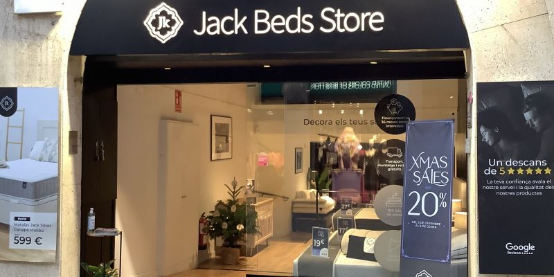 Els regals de Nadal els trobaràs a la matalasseria Jack Beds