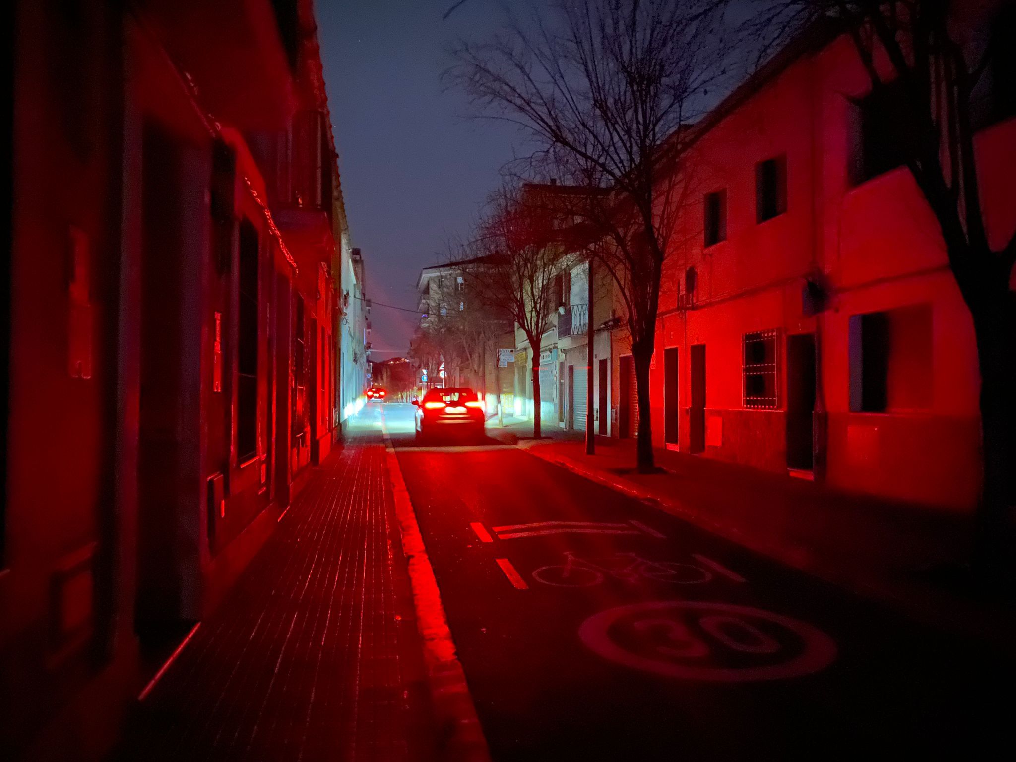 Avaria de llum al centre de Sant Cugat