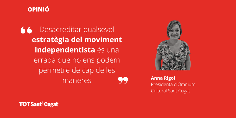 Immobilisme, autodestrucció o construcció?