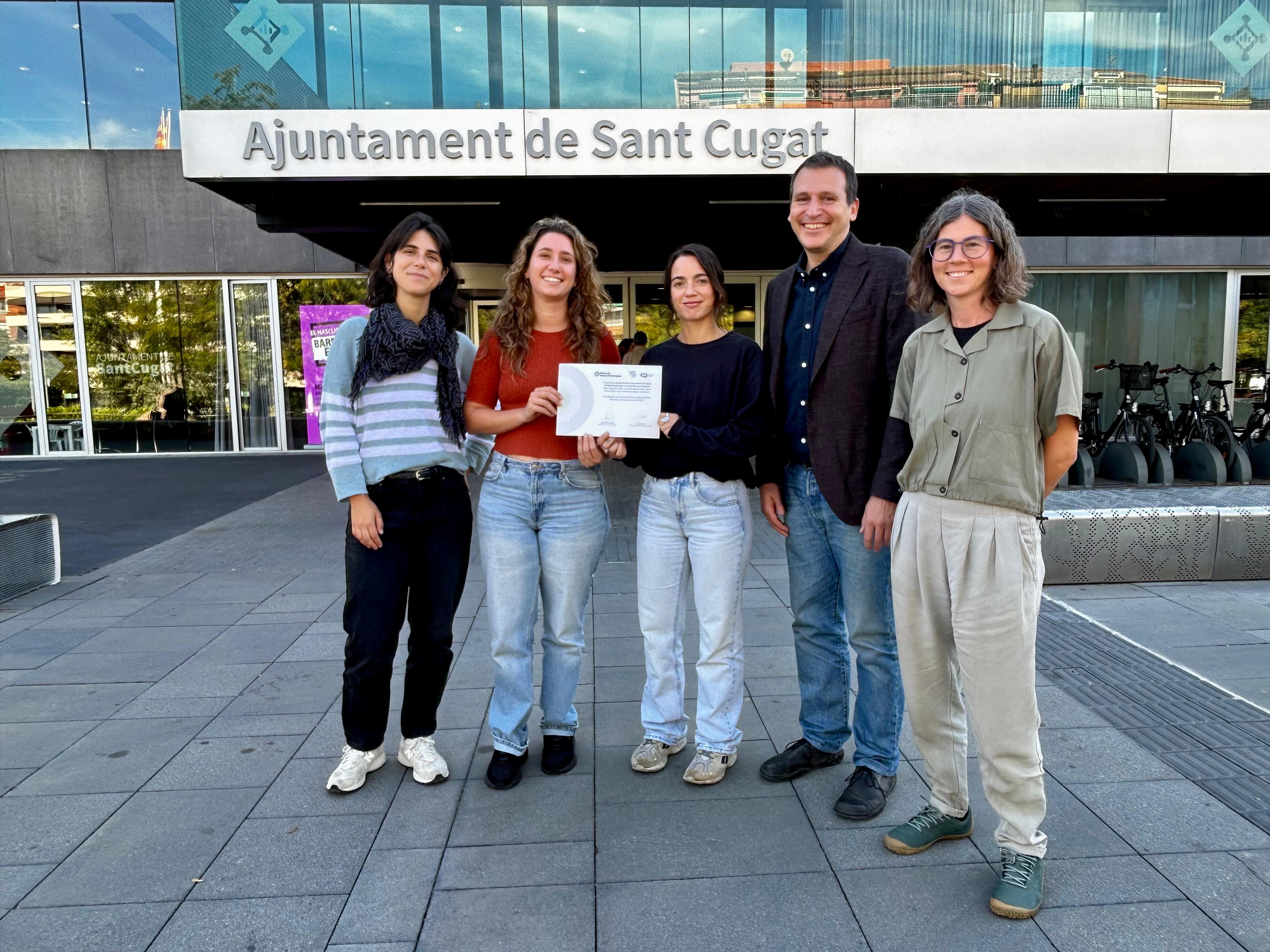 Sant Cugat, reconeguda per la seva acció comunitària als barris